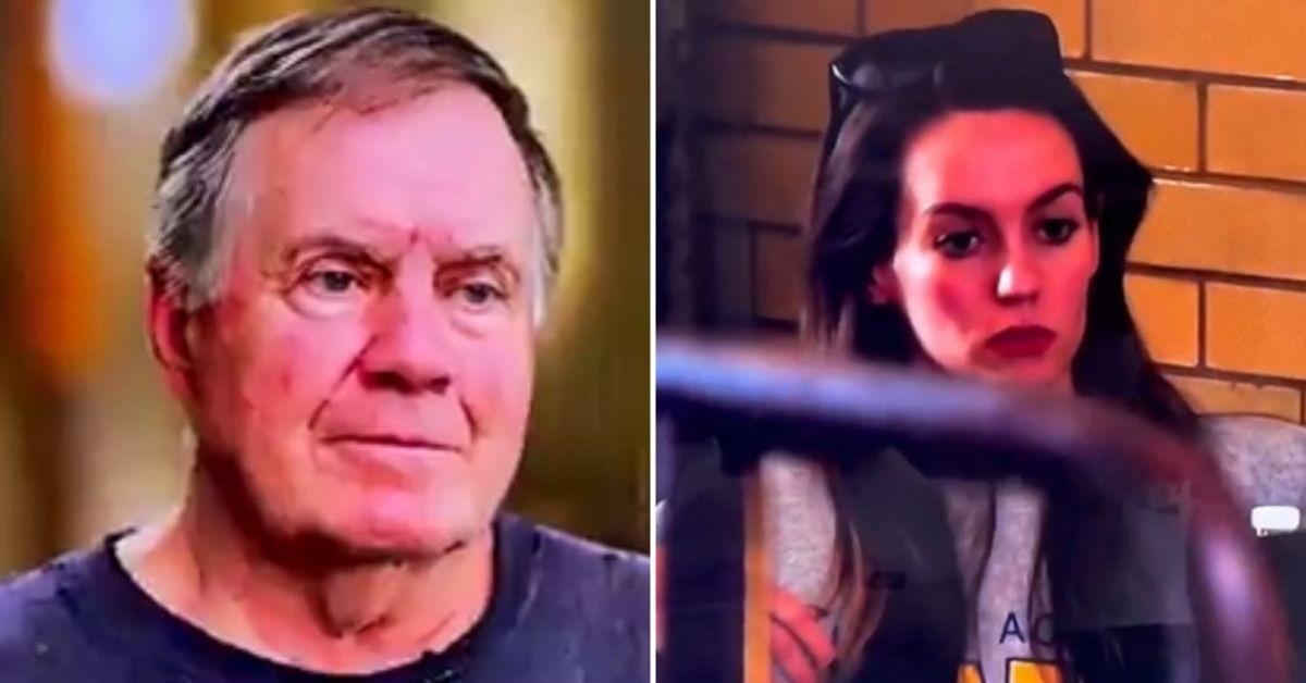 Bill Belichick Interview Gets 'Awkward' As Jordon Hudson Interrupts Him