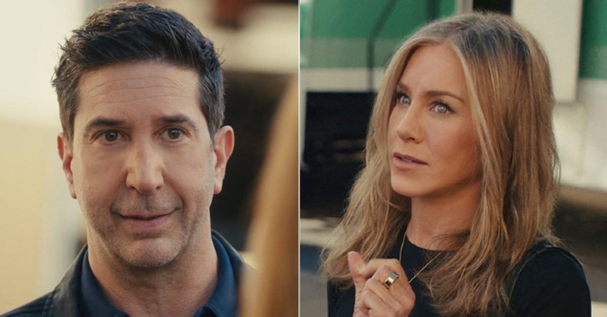 Jennifer Aniston Snubs 'Friends' Costar David Schwimmer In Ad: Watch