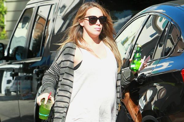 Pregnant Haylie Duff Shows Off Cute Baby Bump While Out In LA
