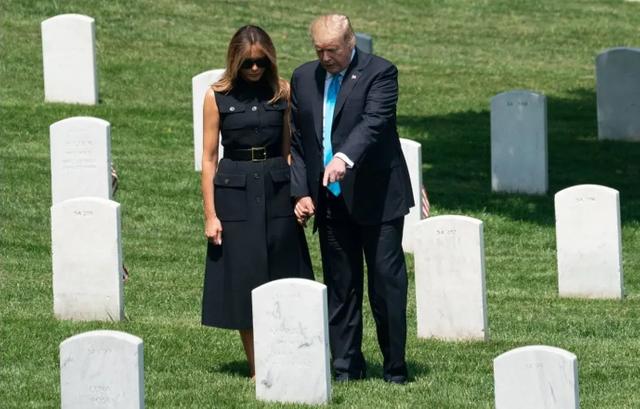 Donald Trump Suggests Arlington National Cemetery Photo-Op Was A Set-Up