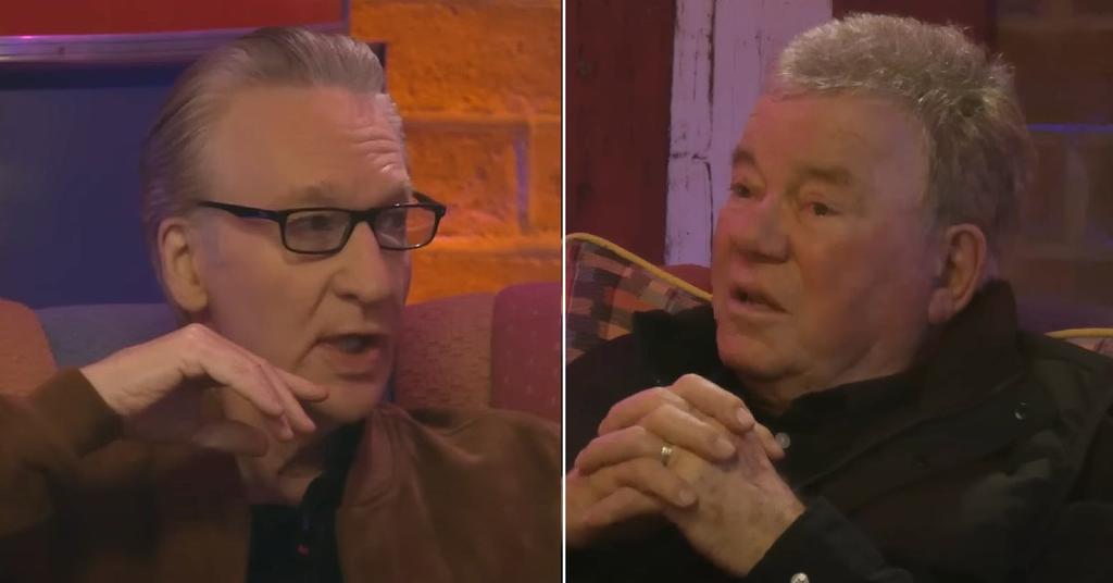 William Shatner & Bill Maher Debate Over Kamala Harris: Watch