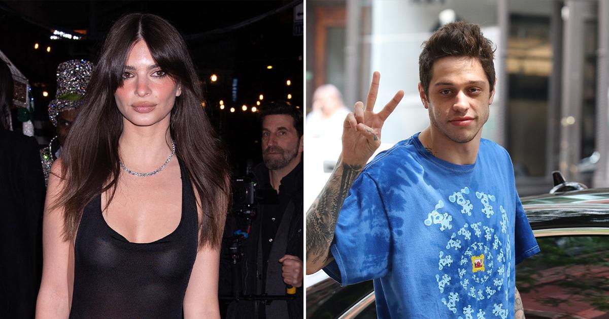 Emily Ratajkowski & Pete Davidson Spend Comedian's Birthday Together