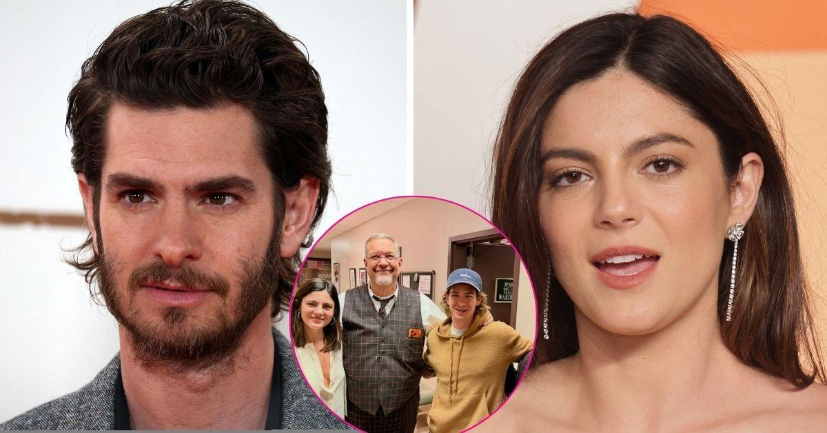 Andrew Garfield Shows Long, Blond Hair With Girlfriend Monica Barbaro