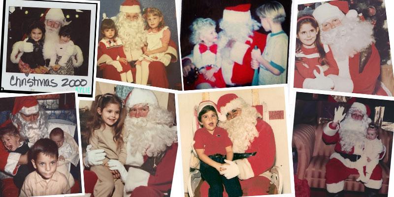 Throwback Celebrities As Babies With Santa Pics