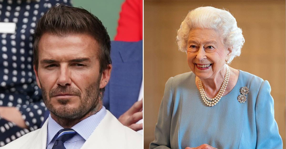 David Beckham Cries As He Bids Farewell To Queen Elizabeth