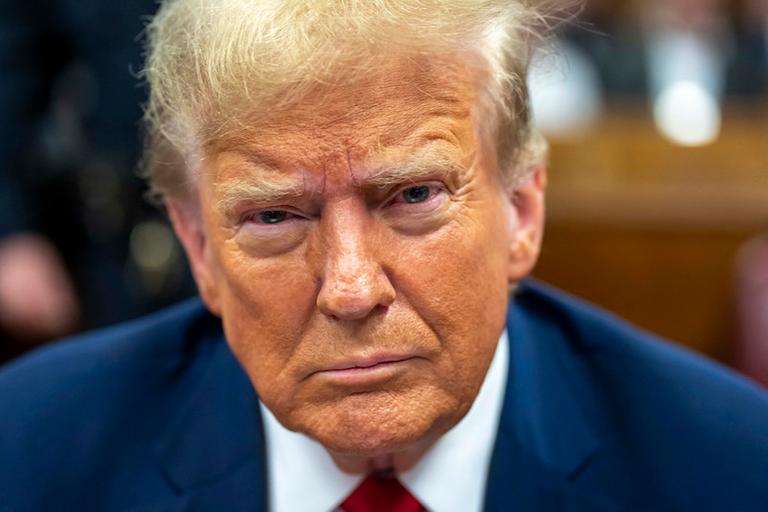 Donald Trump Gives Shout-Out To Melania Before NYC Court Day: Watch