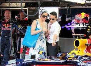 Jennifer Lopez & Marc Anthony Rev Their Engines
