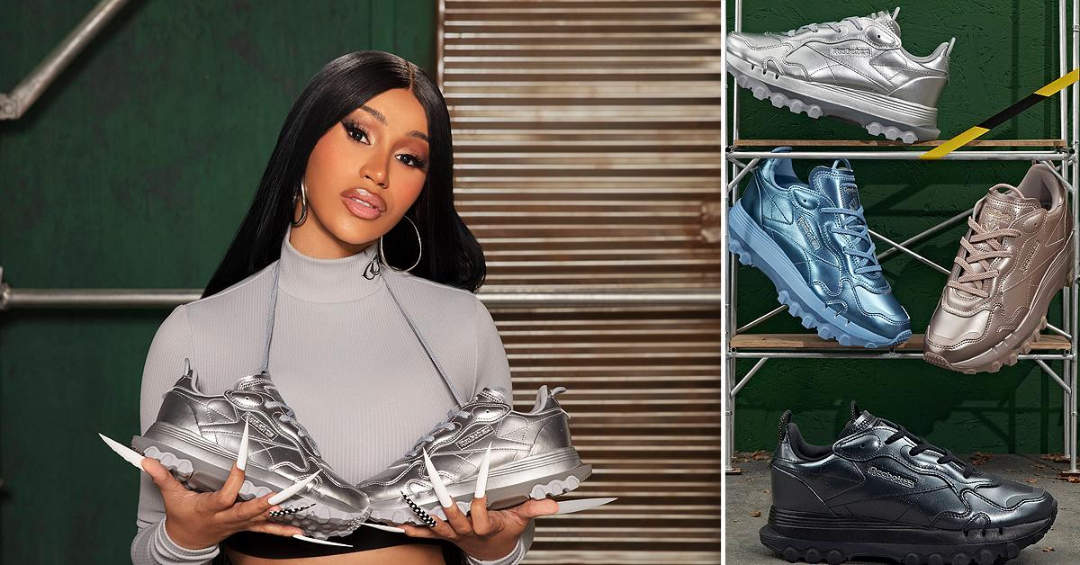 Cardi B & Reebok Collab In New Apparel & Sneaker Collection
