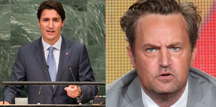 Matthew Perry Fought Justin Trudeau