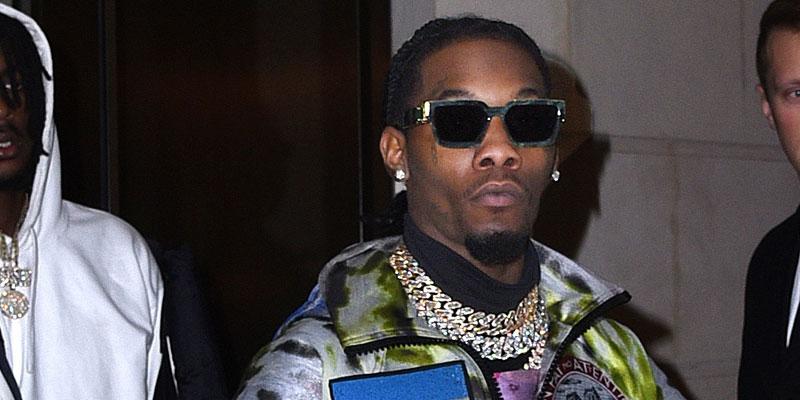Offset Hangs Out In Paris For Men’s Fashion Week Without Cardi B