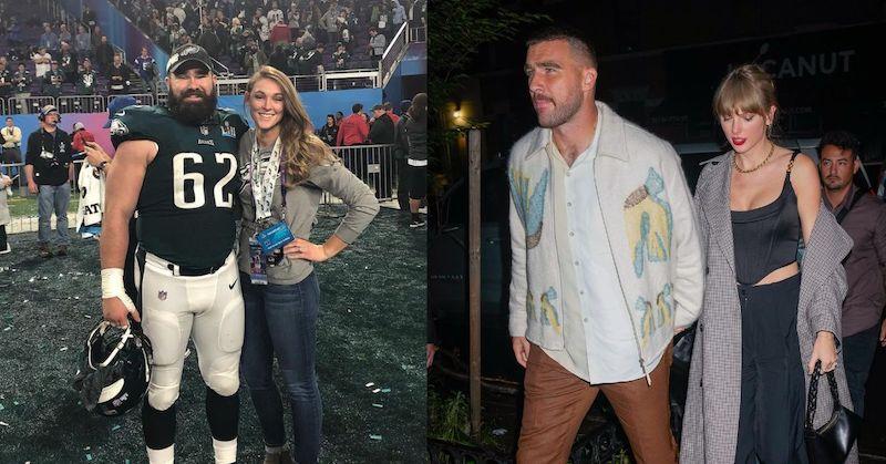 Travis Kelce Reveals Taylor Swift's Reaction To Shirtless Jason At Game