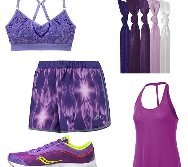OK! Loves: Pretty Purple (and Powerful!) Workout Wear