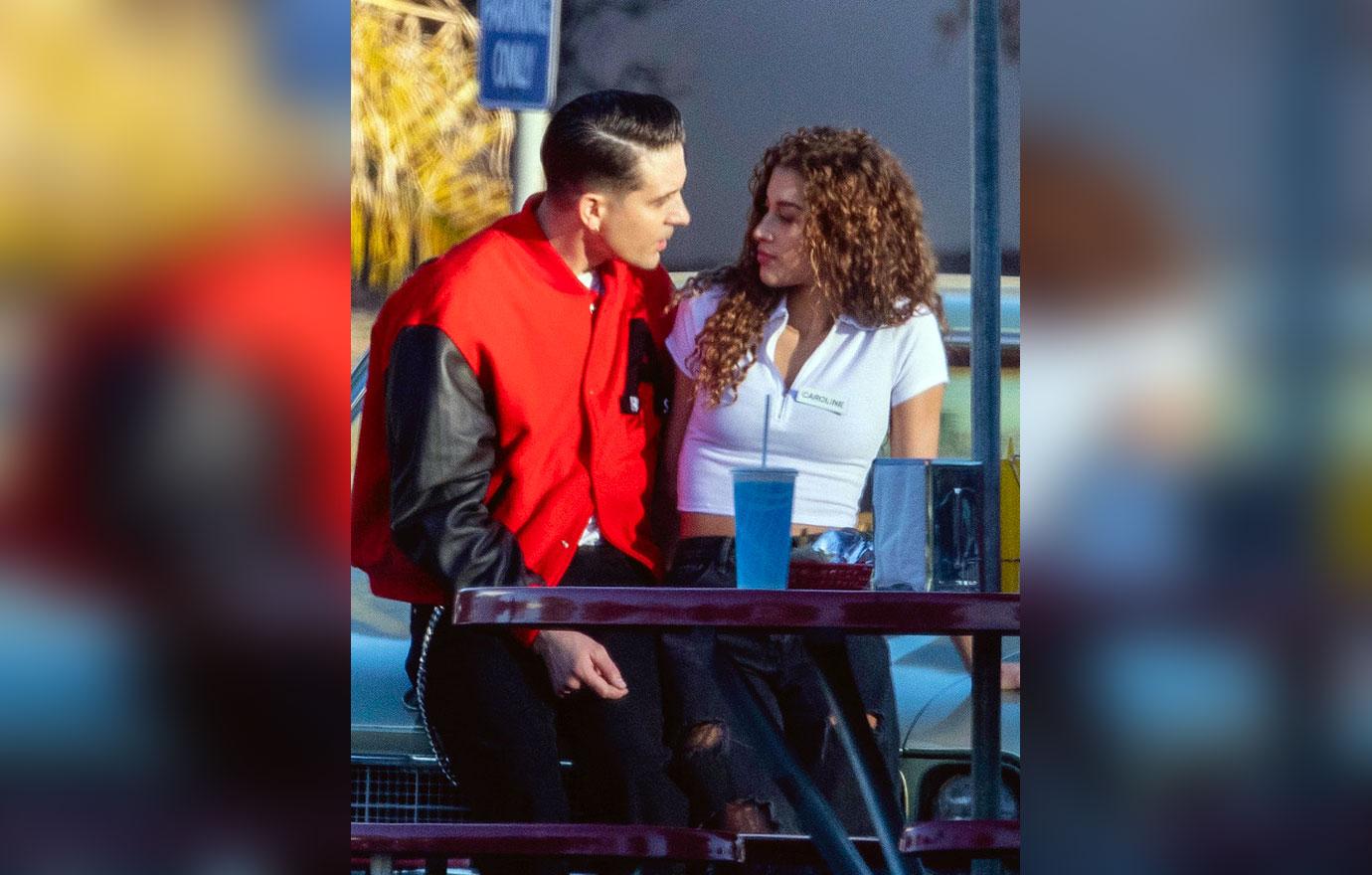G-Eazy Packs On The PDA On Music Video Set: Photos