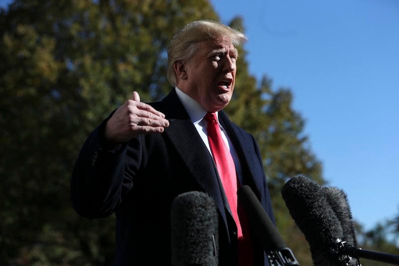 Donald Trump Grips Stair Railing After Dragging His Right Leg: Watch