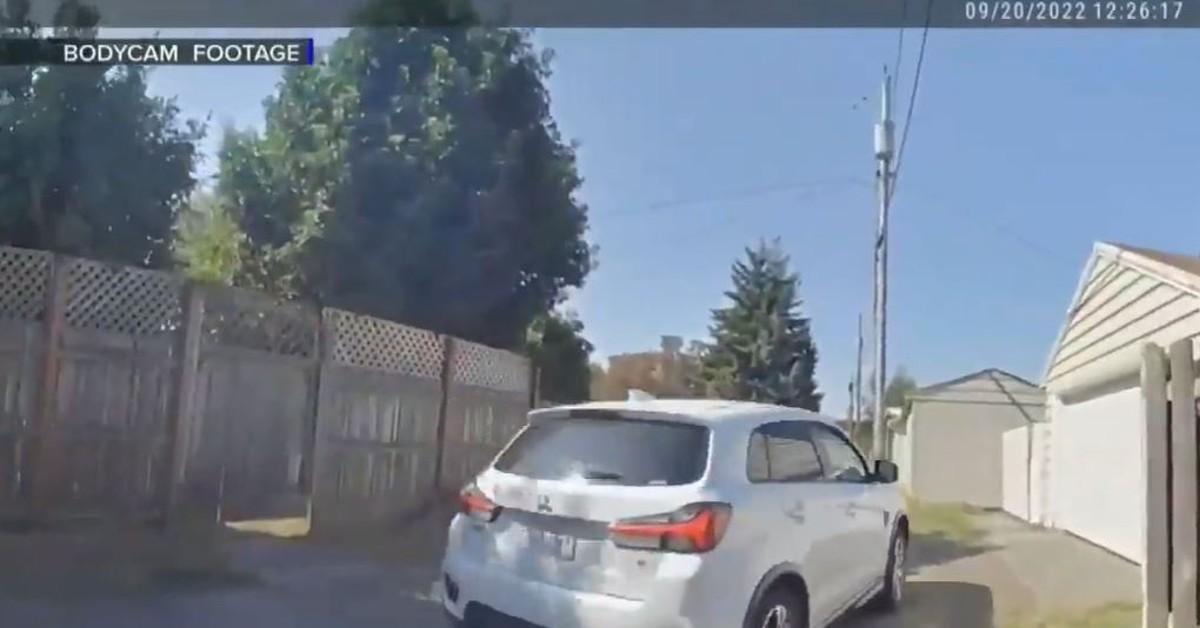 Bodycam Catches Shocking 30 Second Car Chase — Watch The Clip