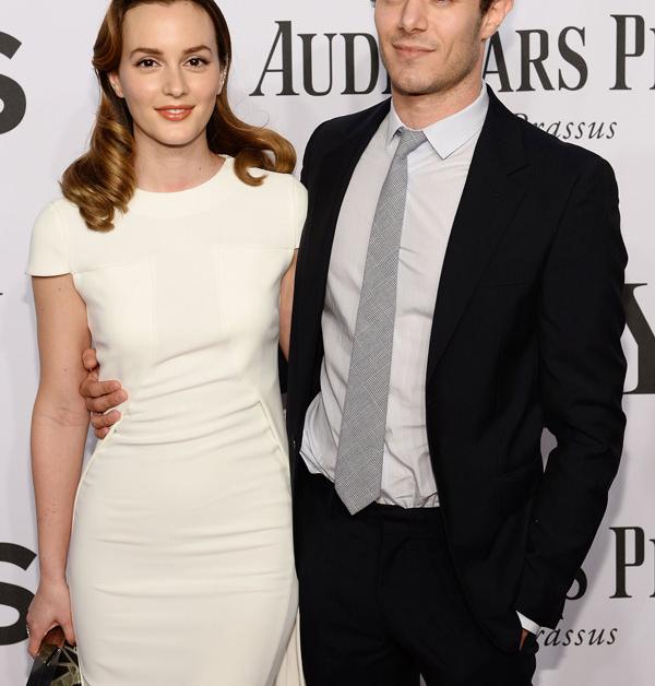 Leighton Meester and Adam Brody Walk the Red Carpet as Husband and Wife ...
