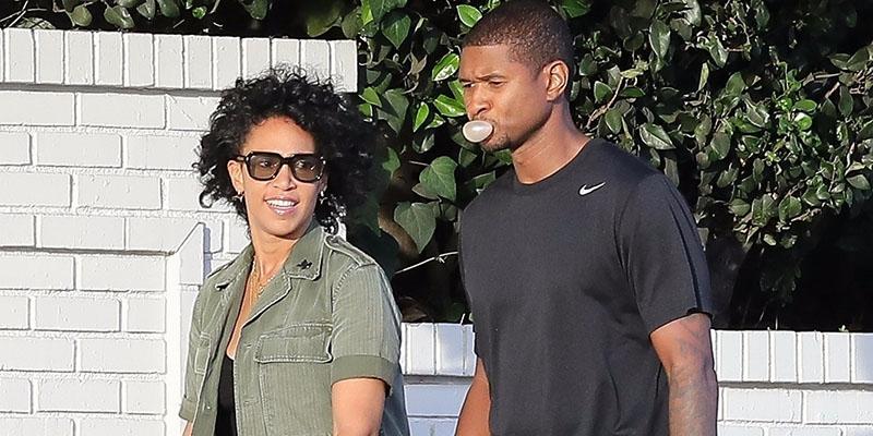 Usher Appears Relaxed After Major Break In Herpes Scandal