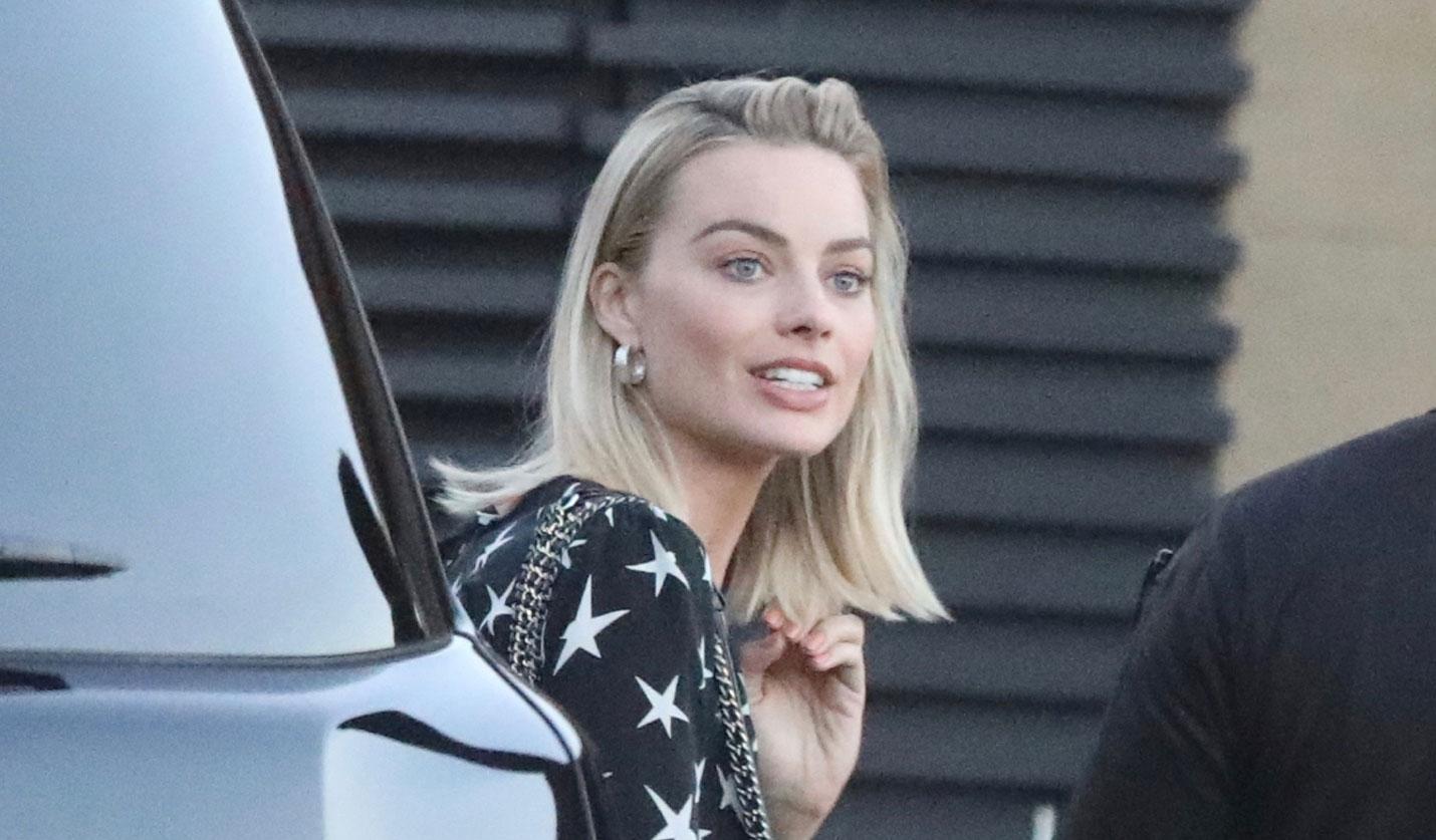 Sparkling Margot Robbie Literally A Star At Dinner In LA