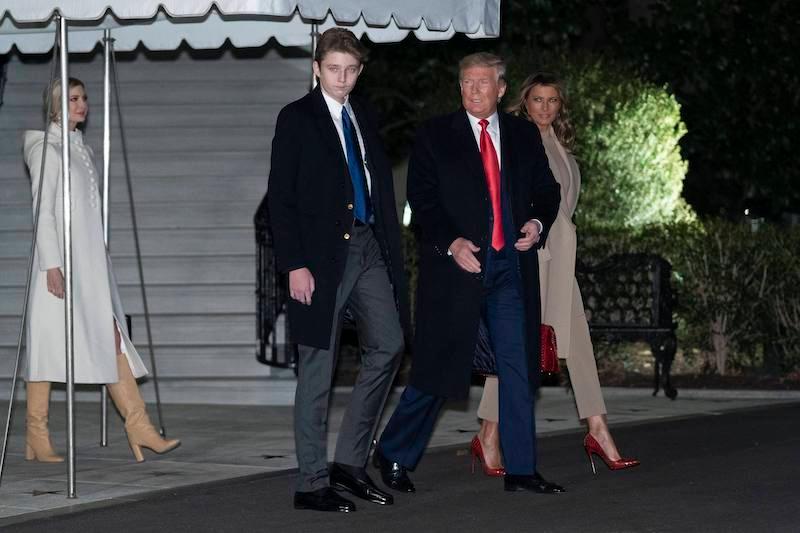 Melania Trump 'Excited' Donald Trump Can't Attend Barron's Graduation