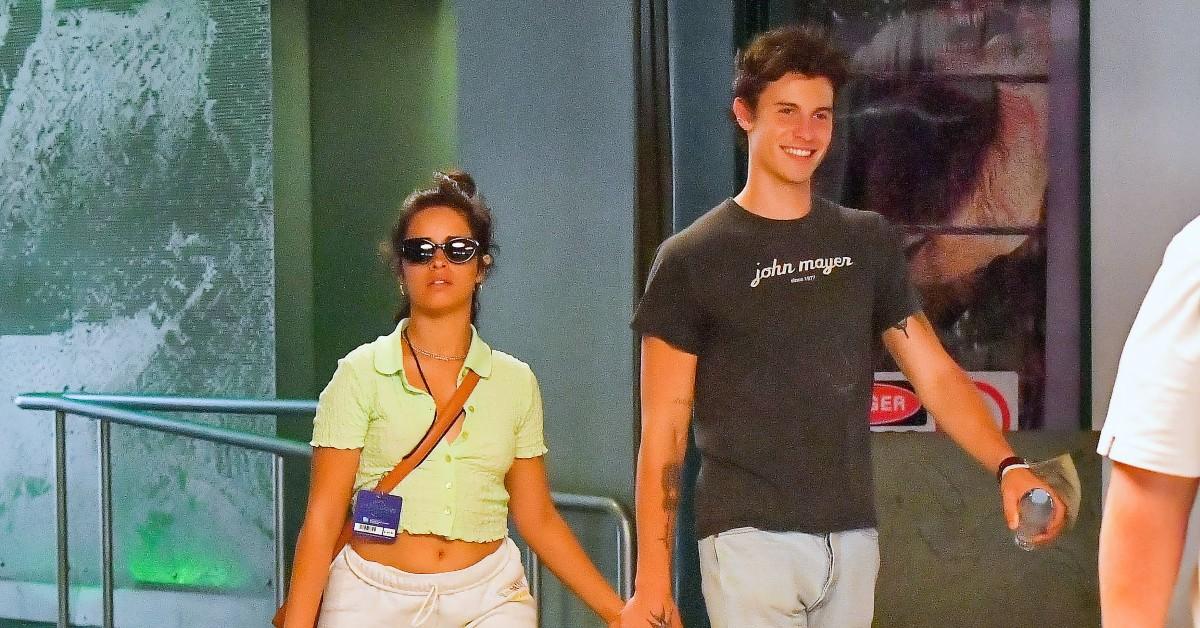 Shawn Mendes Gets Flowers For Date Night With Camila Cabello