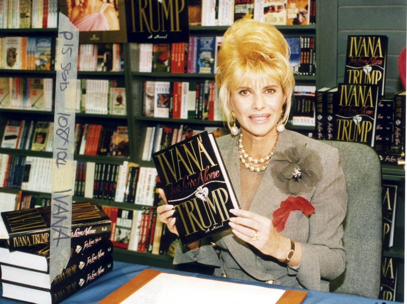 Ivana Trump's Unkempt Gravesite Covered In Weeds & Overgrown Grass