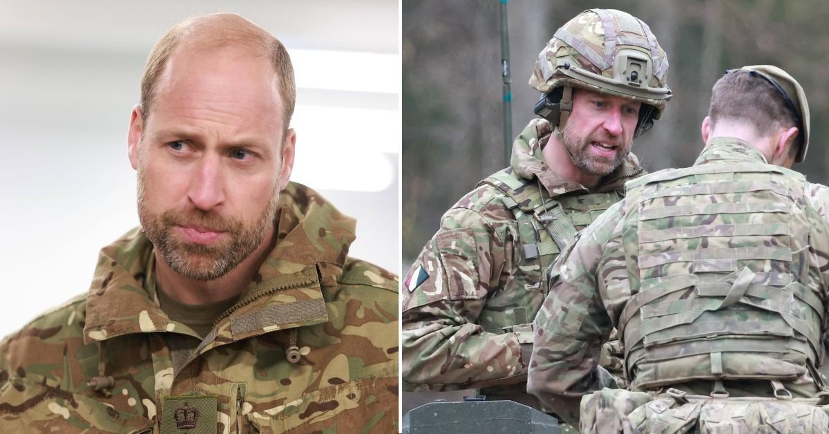 Prince William Wears Army Gear At Military Camp In Estonia: Photos