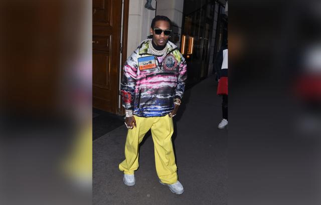 Offset Hangs Out In Paris For Men’s Fashion Week Without Cardi B