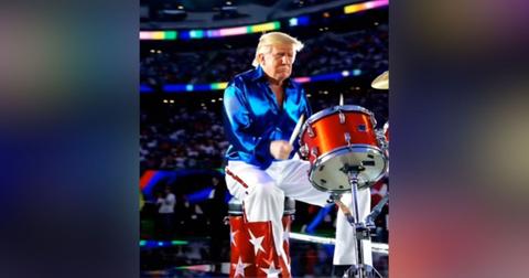 Donald Trump Posts AI Video Of Himself Rocking Out To Journey Song
