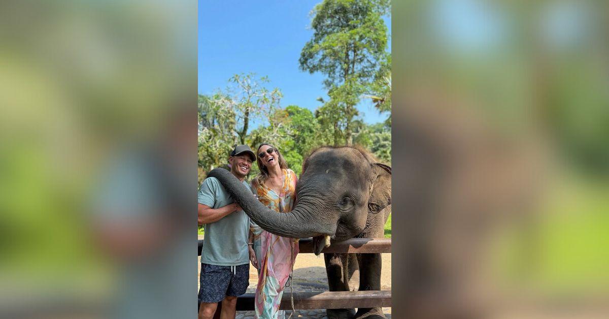 Stacy Keibler Stuns In Black Bikini During Bali Trip: Photos