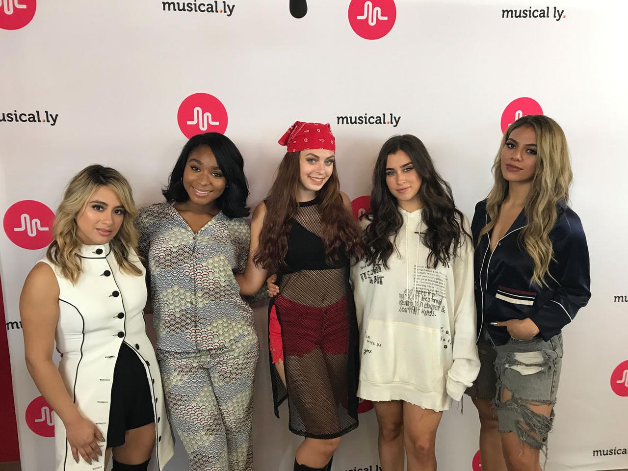 Fifth Harmony Promote New Album At Musical.ly Muser Mingle