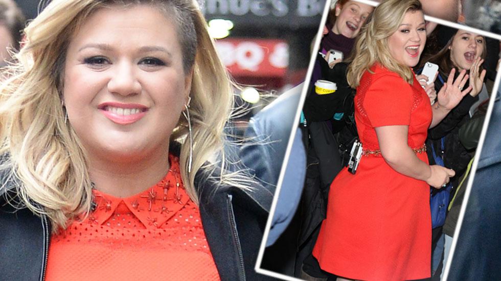 Eat Your Heart Out! Kelly Clarkson Ignores Weight Gain Criticism ...
