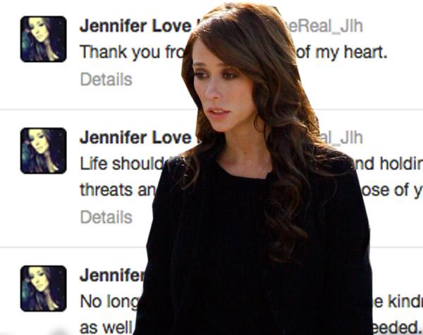 Pregnant Jennifer Love Hewitt Quits Twitter Over Threatening Messages ...