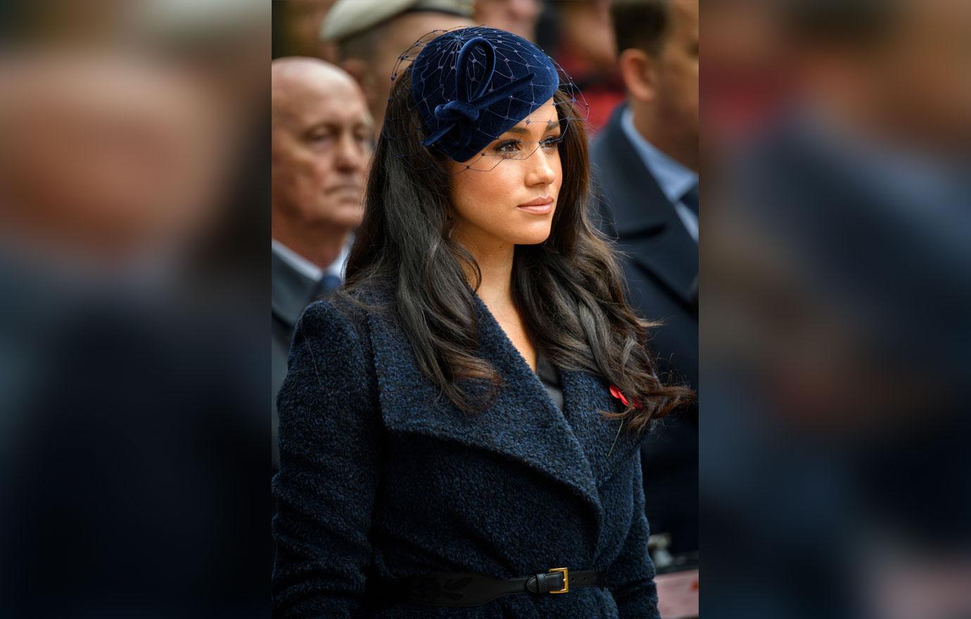 Meghan Markle Visits Field Of Remembrance For First Time With Prince Harry