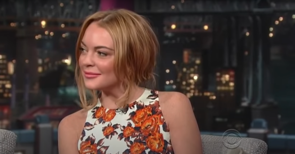 Lindsay Lohan's 2013 Interview Chatting Rehab With David Letterman ...