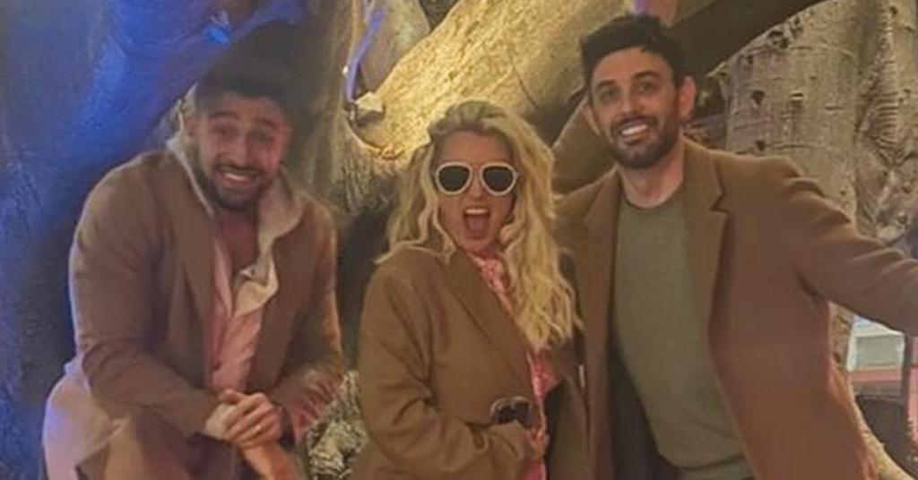 Britney Spears Visits 'Favorite Tree' With Sam Asghari & Cade Hudson