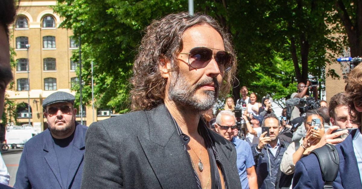 Russell Brand Pleads Not Guilty To Rape & Sexual Assault Charges