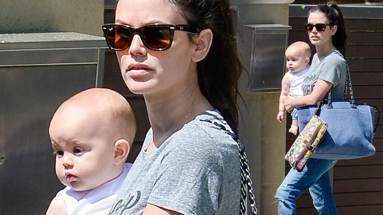 Mommy’s Mini-Me! Rachel Bilson Out And About With Baby Girl Briar Rose ...