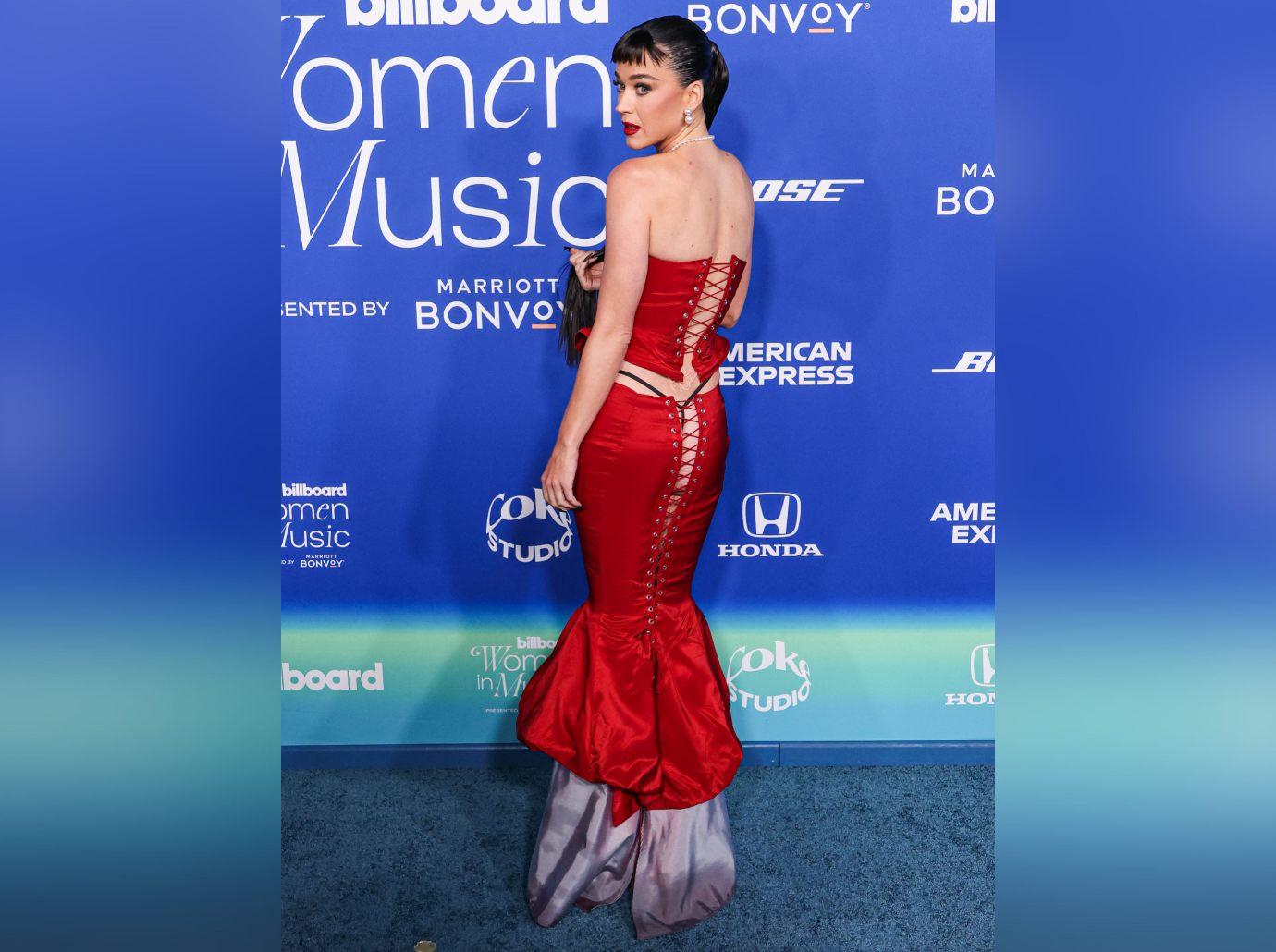 Katy Perry Shows Off Racy Thong & Lower Back Implant Tattoo: Photos