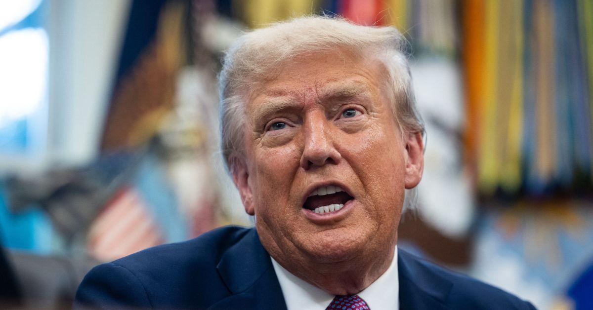 Donald Trump Refuses To Comment On Jeffrey Epstein Birthday Note