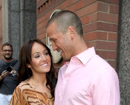 Bachelorette Ashley Hebert Shows Off Her Man J.P Rosenbaum in NYC!