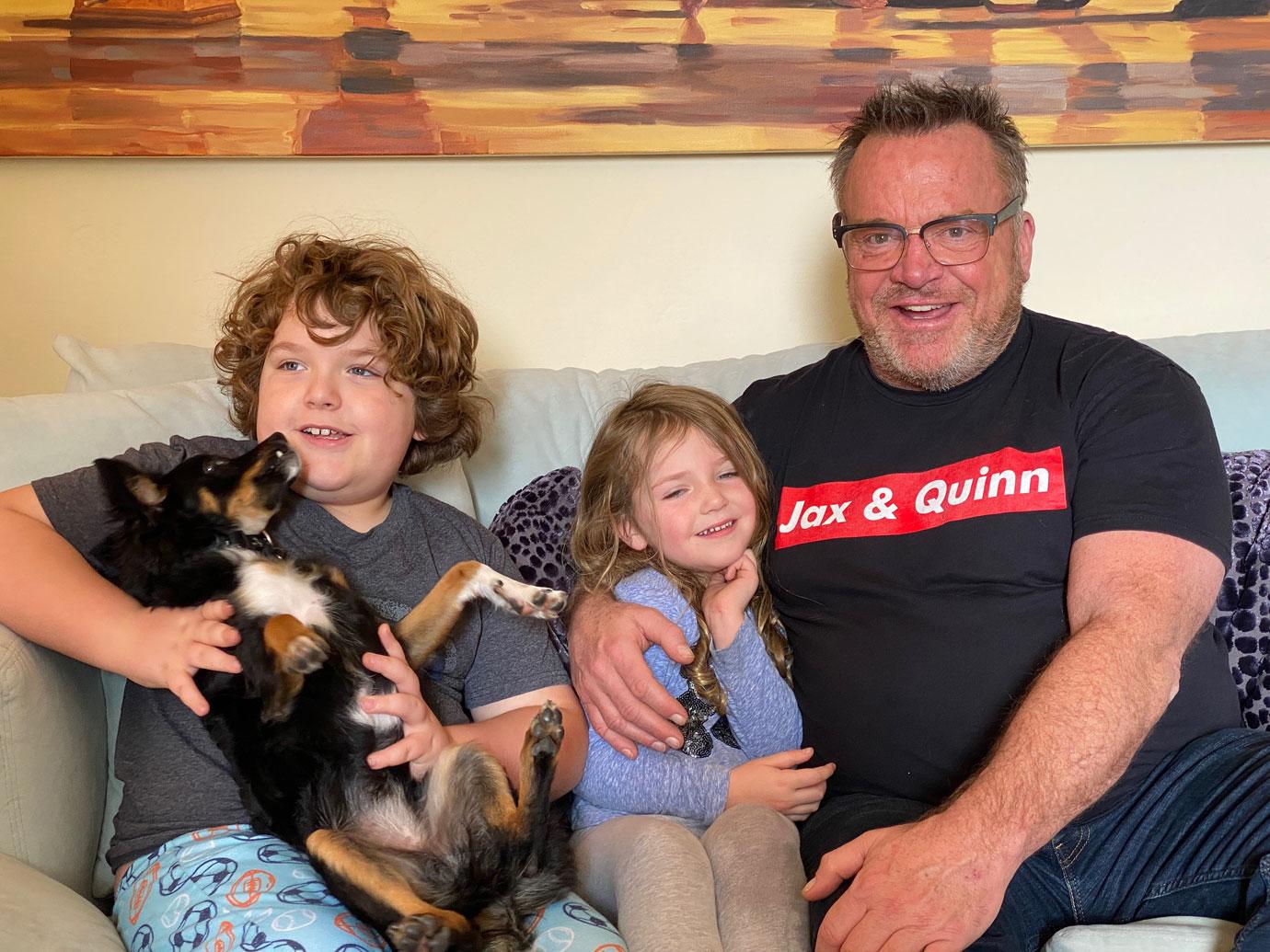 Exclusive Family Photos Show Bond Between Tom Arnold And His Kids
