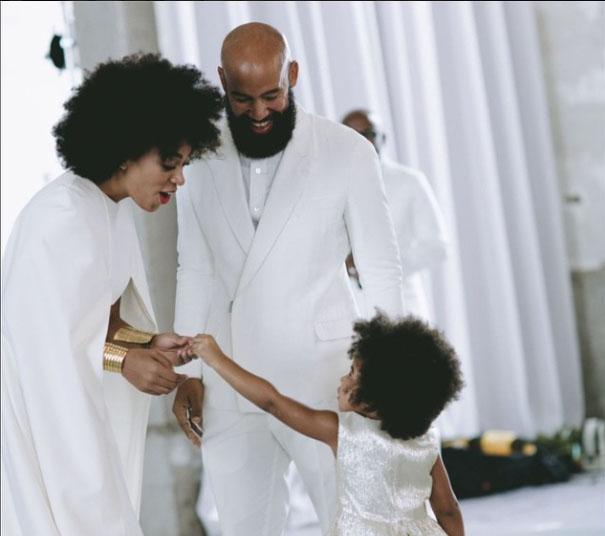Solange And Blue Ivy Are The Cutest! Check Out Their Adorable Wedding ...