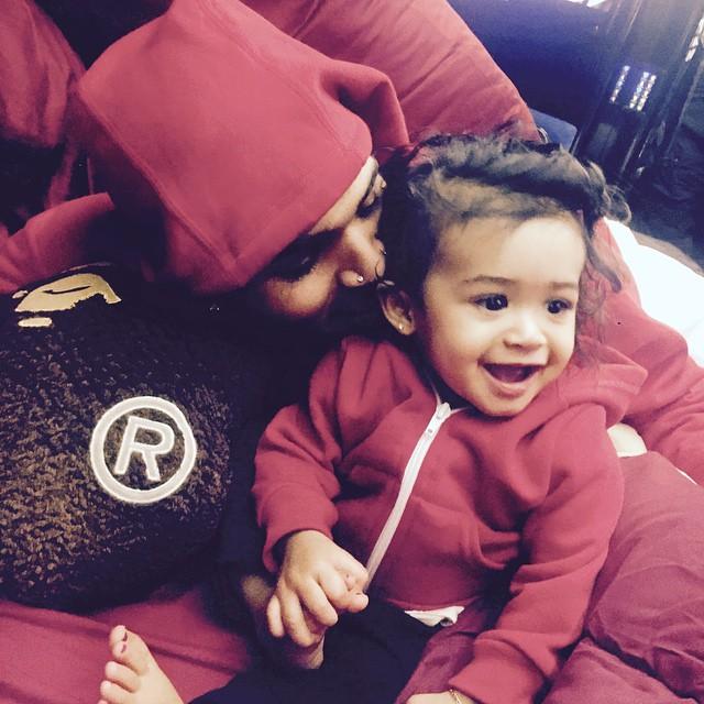 Karrueche Tran Is All Smiles After Chris Brown Posts Photos Of Daughter ...
