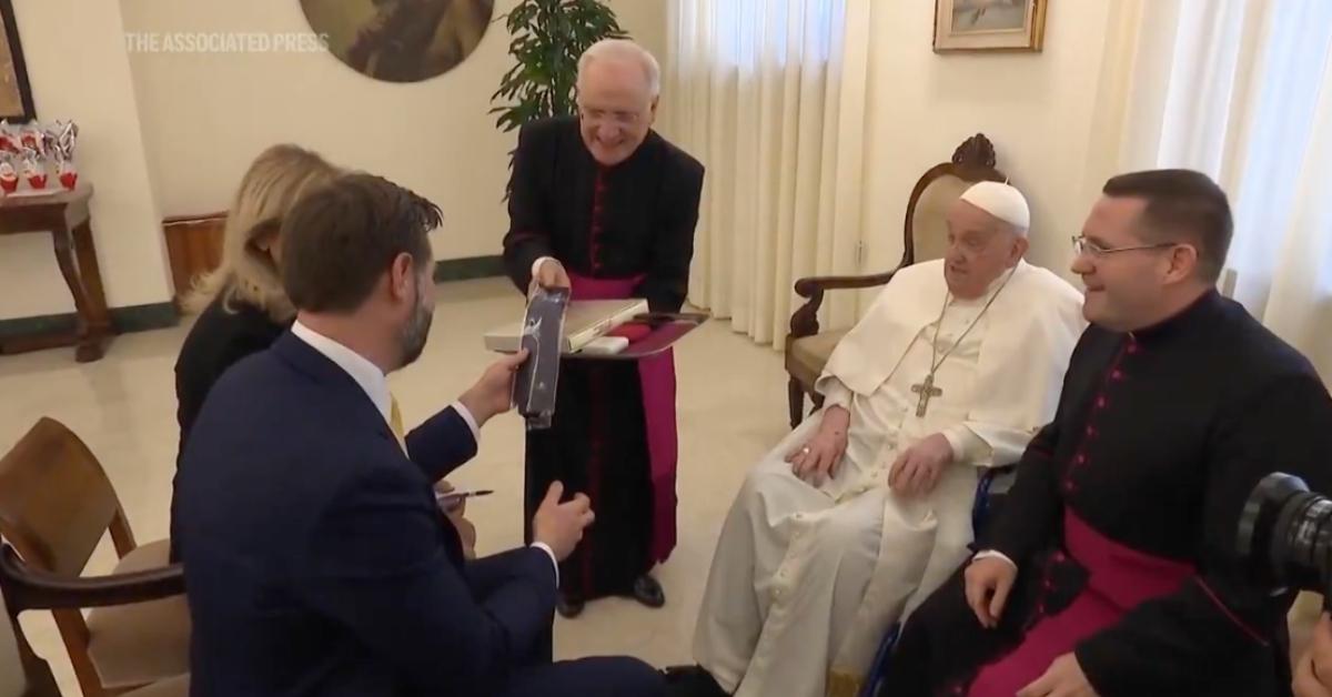 J.D. Vance Trolled As Pope Francis Dies Hours After Their Meeting