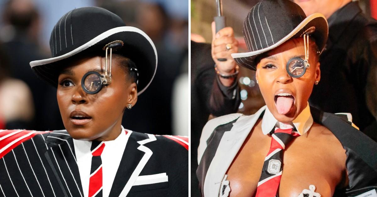 Topless Janelle Monae Flashes Photographers At Met Gala After-Party