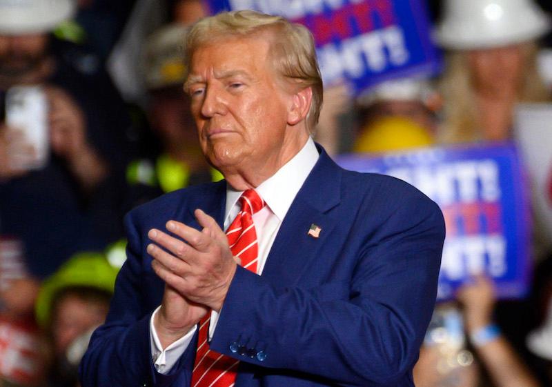 Donald Trump Called Out For Wearing Too Much Bronzer At 2024 Debate