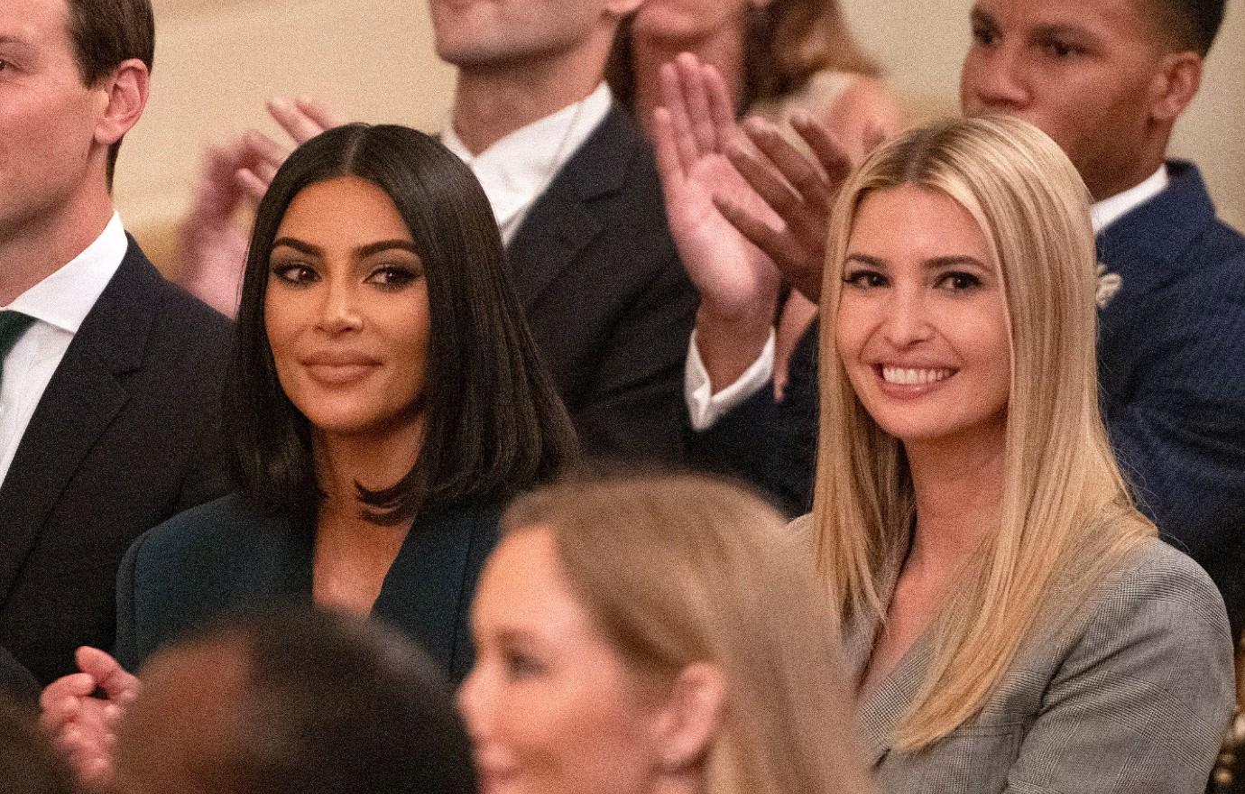 Kim Kardashian & Ivanka Trump Enjoy 3-Hour Dinner In Los Angeles