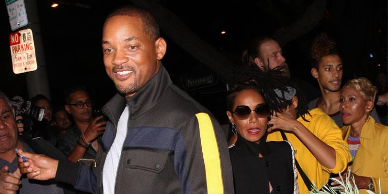 Will Smith & Jada Pinkett Smith Have Date Night At Dave Chappelle Live