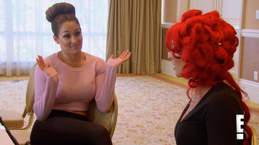 OK! Exclusive Sneak Peek: Nikki Bella And Eva Marie Go Head-To-Head In ...