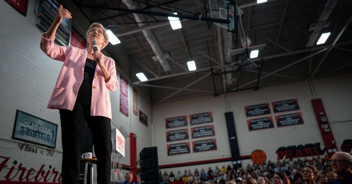 Elizabeth Warren Tumbles On Senate Floor In Viral Moment